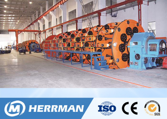 Planetary/ Cradle Type Cable Armouring Machine / Screening Machine Long ...