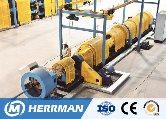 High Strength Tubular Stranding Line For 0.2~3.5 Steel Wire Long Span Life
