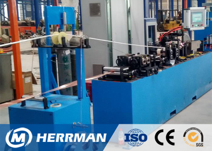 Metallic Pipe Corrugated Pipe Line , HV Corrugated Pipe Machine For ...