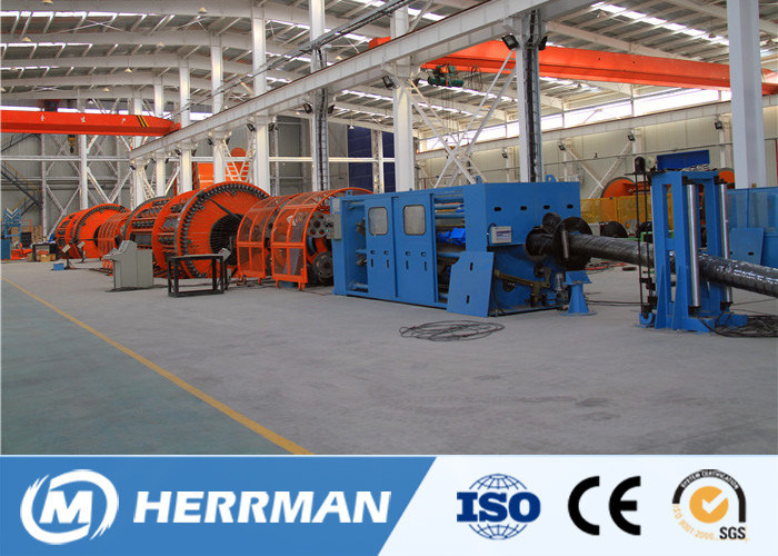 Reinforced Flat Wire Rigid Armouring Machine Of Submarine Flexible Pipe ...