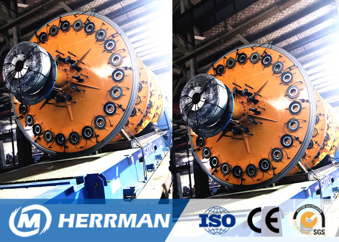 96 Bobbins Plane Type Wire Cable Armoring Machine with front back support