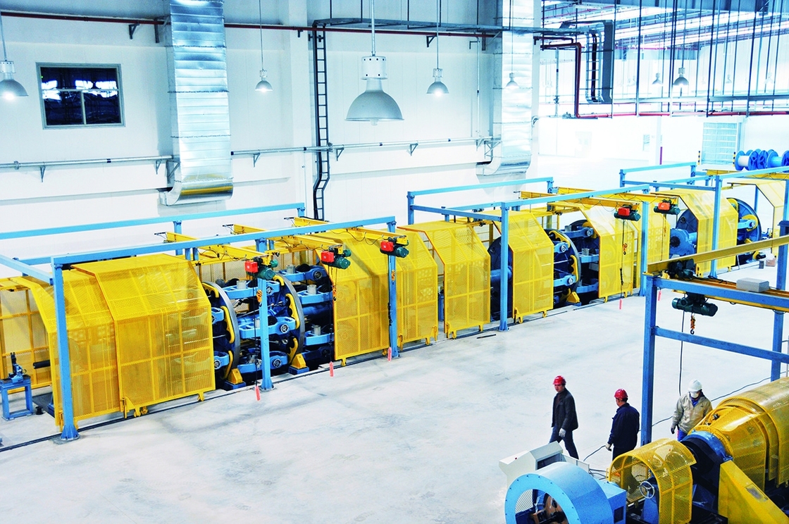 Cage Type OPGW Cable Manufacturing Equipment For Overhead Conductor