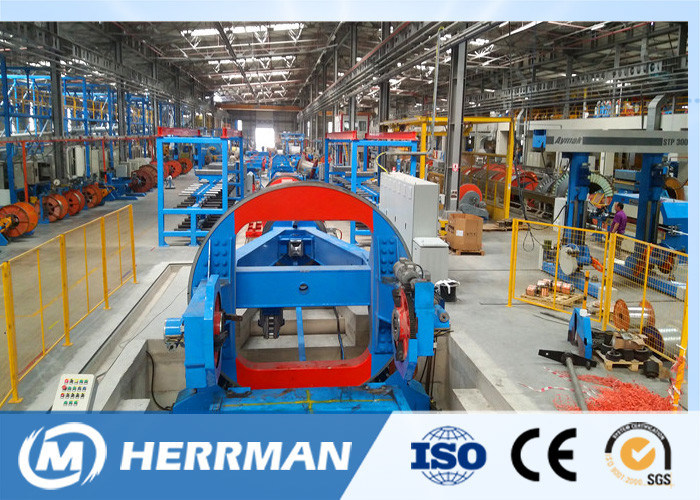 96pcs Wire Drum Twister Type HV Armoured Cable Machine