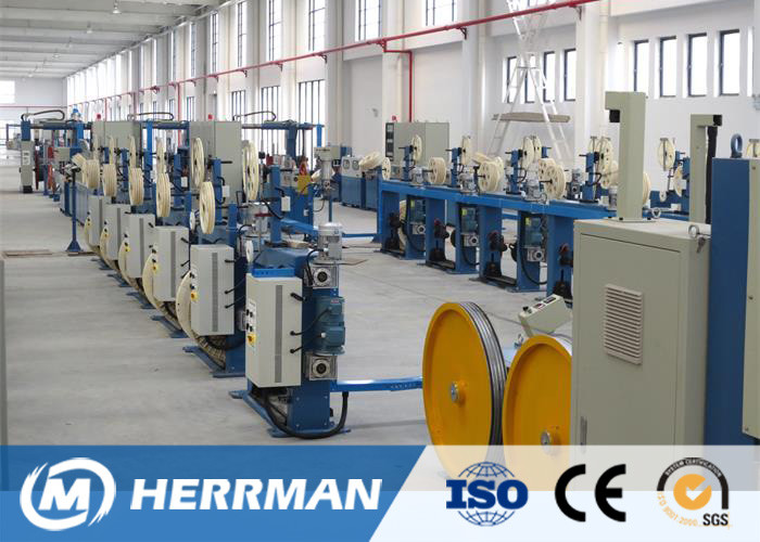 15-50mm Binding Pitch Fiber Optic Cable Production Line SZ Strander ...