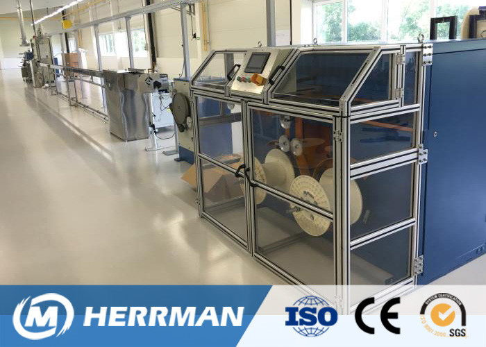 Tight Buffer Fiber Extrusion Equipment , Optical Cable Coating Machine ...