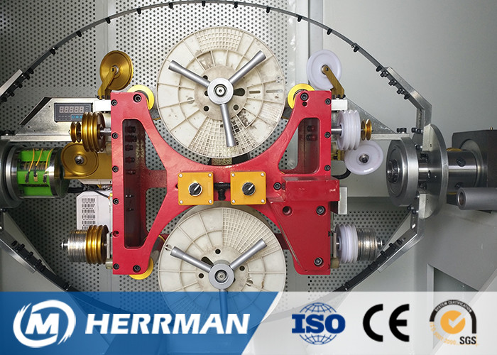 Servo Electronic Pitch Wire Cable Machine Three Cores Torsion Free Pair ...