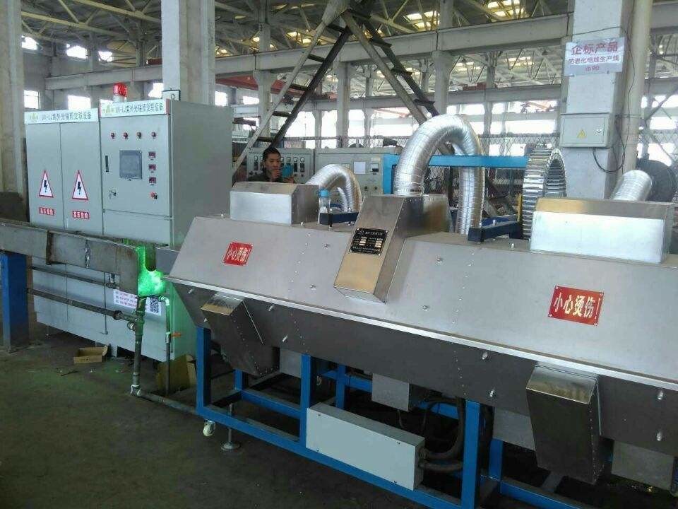 UV-II Radiation Cable Making Machine Cross Linking Polyethylene ...