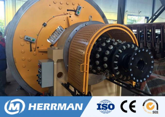 Wire And Cable Machine 1.0~4.0mm Steel Wire Armouring Machine Rigid ...