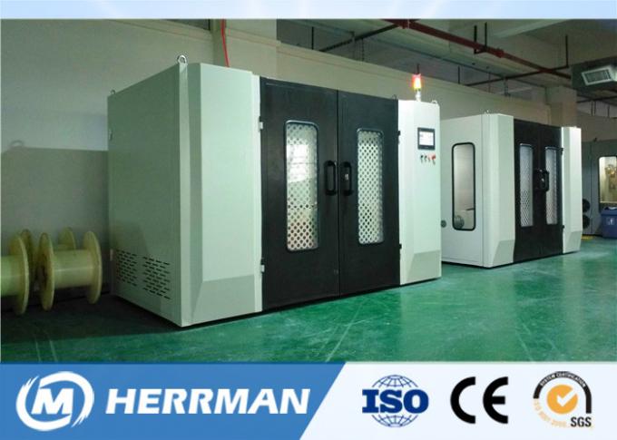 Quadruple Pitch Wire And Cable Twisting Machine Zero Tension Flyer Pay off